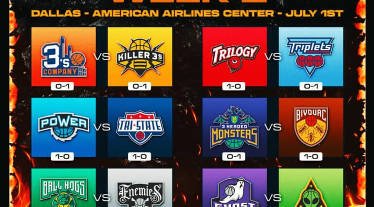 2024 BIG 3 Schedule; TV Broadcast and More - Sports Brackets