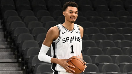 Spurs Victor Wembanyama named 2023-24 Kia NBA Rookie of the Year ...