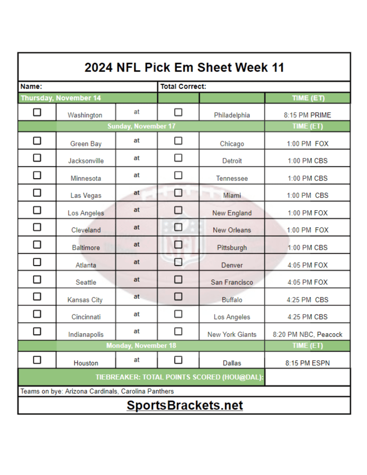 How to Play NFL Pick ‘Em: Strategies and Playing Options - Sports Brackets
