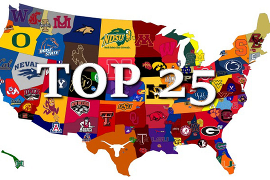 Week 7 College Football AP Top 25 Poll; Texas, Ohio State Lead the Way ...