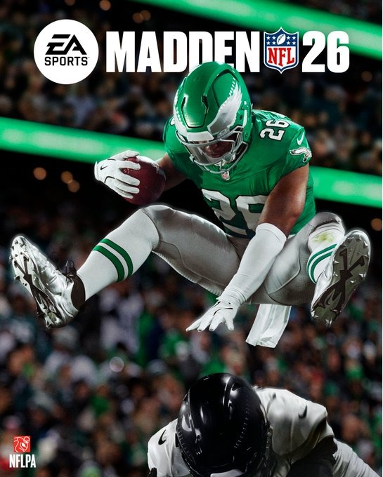 Madden 26 Cover Released; Eagles’ Saquon Barkley Featured - Sports Brackets