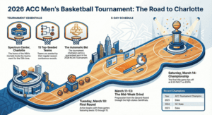 2026 ACC Tournament Schedule: Updated Bracket, Day 2 Results, and ...