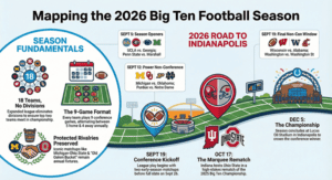 2026 Big Ten Football Schedule: Full Team-by-Team Slate, Matchups, and ...
