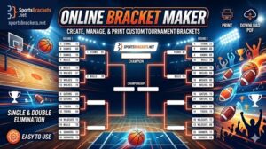 Online Bracket Maker: Create & Print Custom Tournament Brackets ...