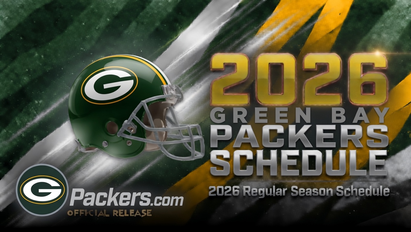 2026 Green Bay Packers Schedule: Australia Season Opener, Opponents ...