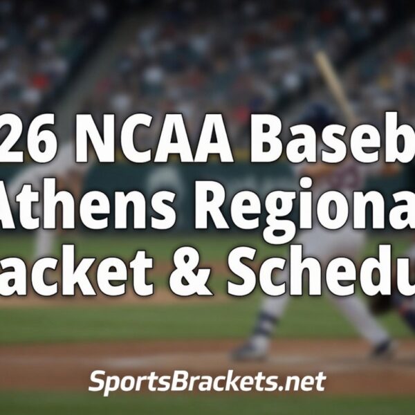 2026 NCAA Atlanta Regional Baseball Schedule, Bracket & TV Guide