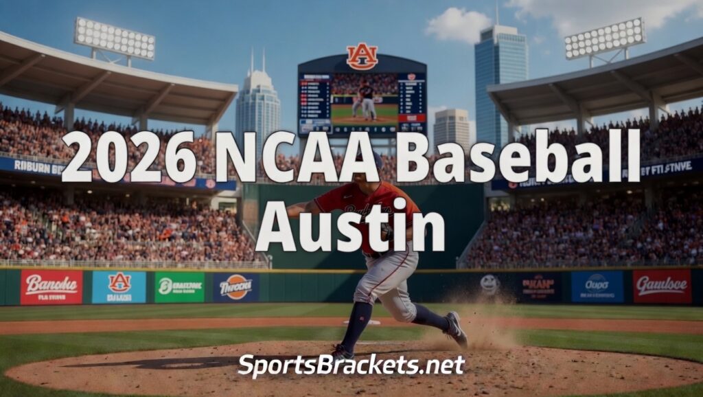2026 NCAA Austin Regional Baseball Schedule, Bracket & TV Guide