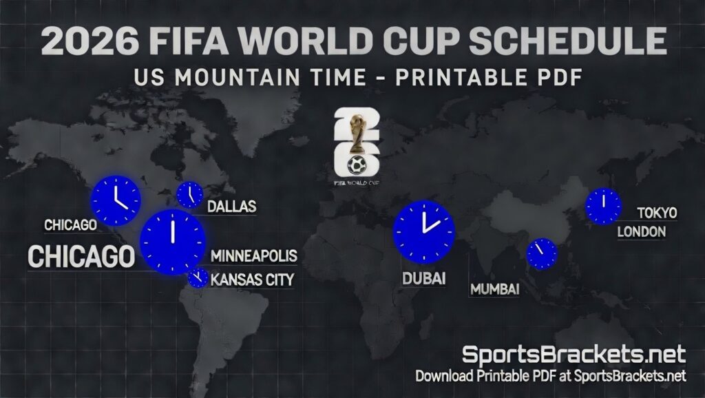 2026 Uruguay World Cup Schedule: Group H Games, Times & TV, Printable ...