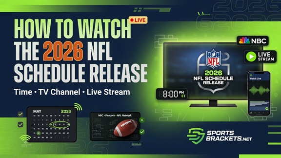 How to Watch the 2026 NFL Schedule Release: Time, TV Channel, and Live ...