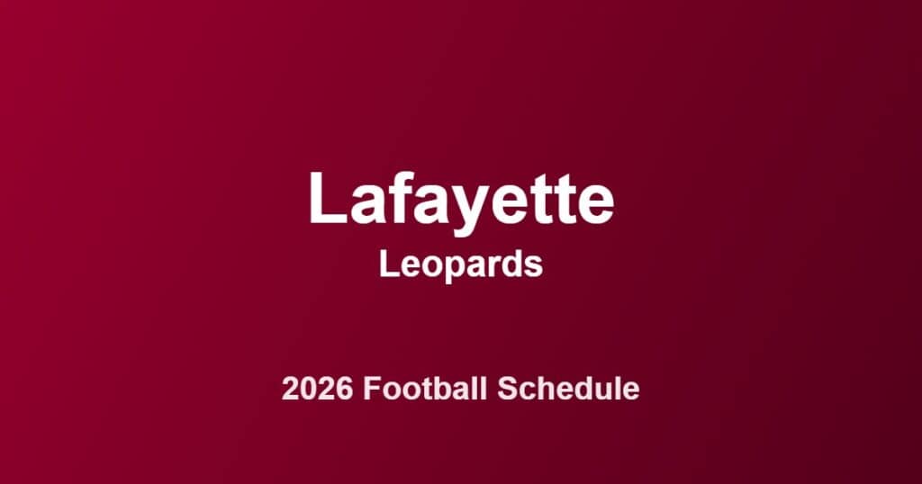 2026 NIU Football Schedule