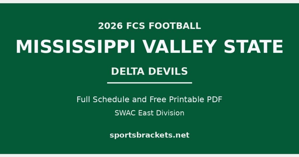 2026 Idaho State Football Schedule + Printable PDF