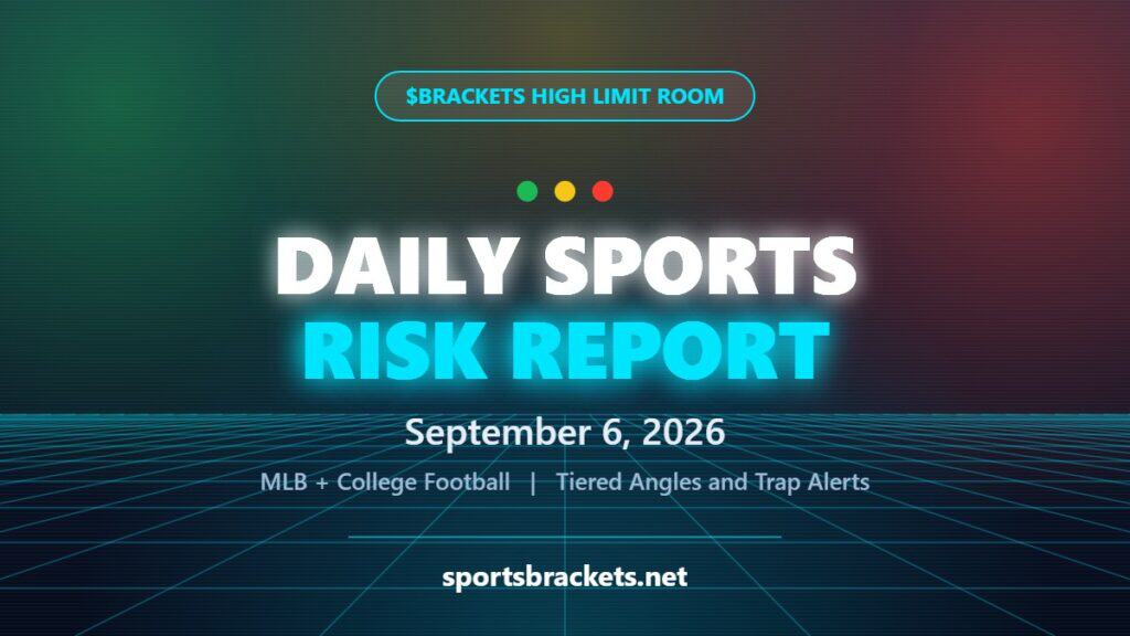 Daily Sports Risk Report (September 27, 2026): MLB, NFL, WNBA Odds